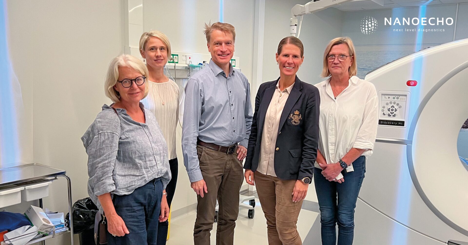 Visit to the Peritus clinic - NanoEcho